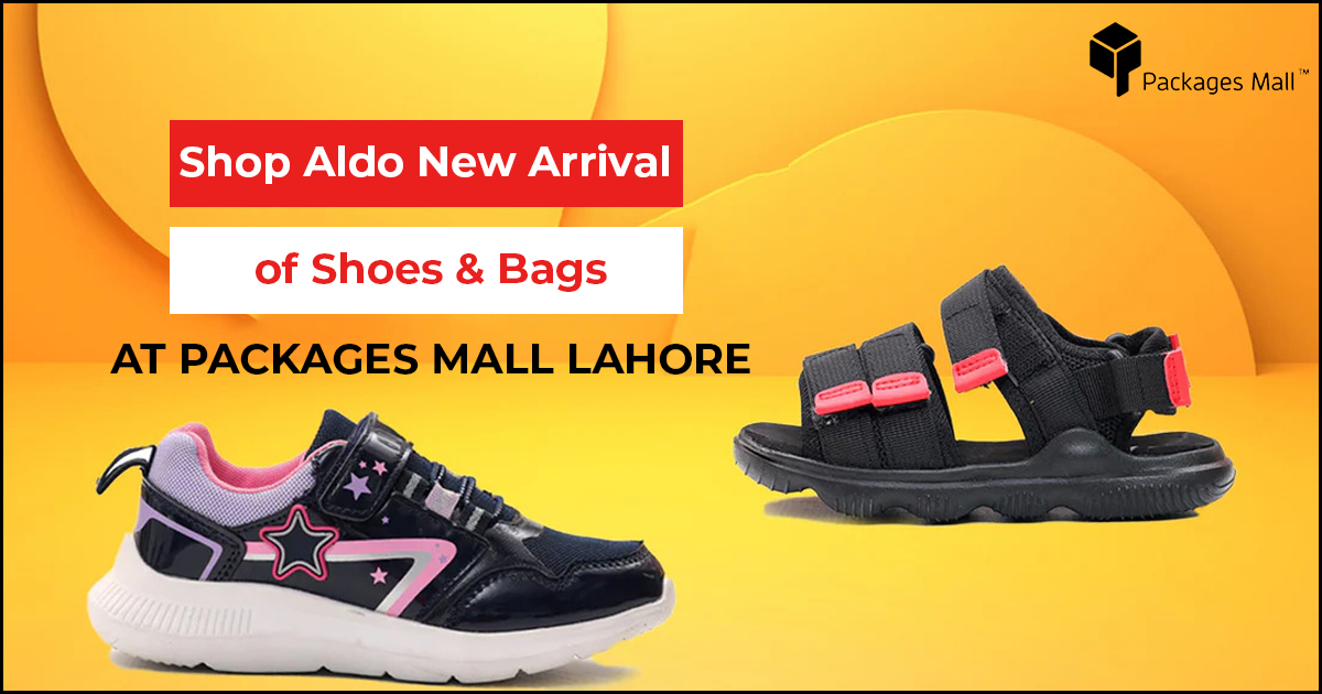 Shop Aldo New Arrival of Shoes & Bags At Packages Mall Lahore